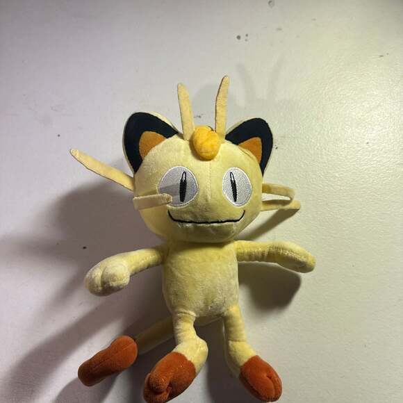 Pokémon | Toys | Pokmon Meowth Plush Stuffed Animal Toy 8 Kanto Classic ...